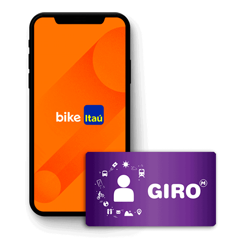 Parceria GIRO - bike Itaú